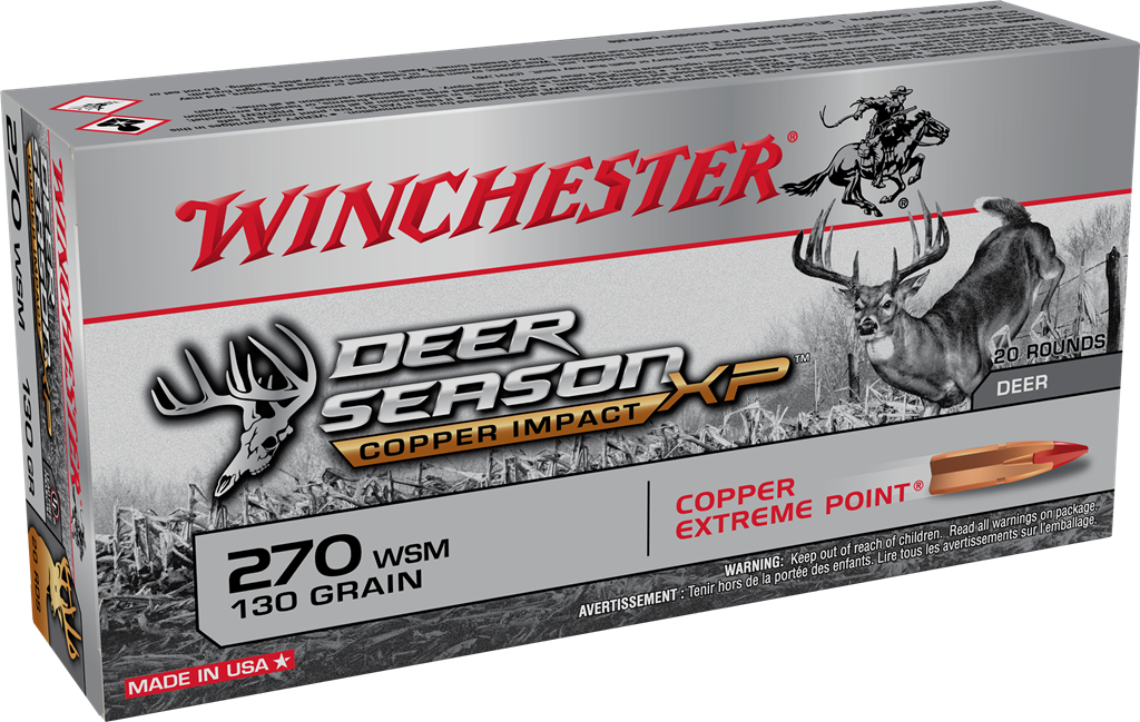 WINCHESTER 270 WIN 130GR DS XP COPPER IMPACT Grande Prairie Firearms WINCHESTER 270 WIN 130GR DS XP COPPER IMPACT Grande Prairie Firearms